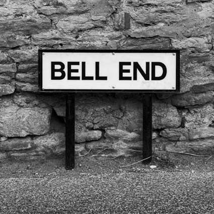 Greeting Card - Bell End Road Sign – Lesser Spotted Images