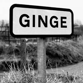 Greeting Card - Ginge road sign – Lesser Spotted Images