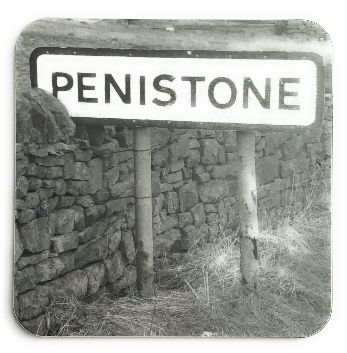 Coaster - Penistone Road Sign – Lesser Spotted Images